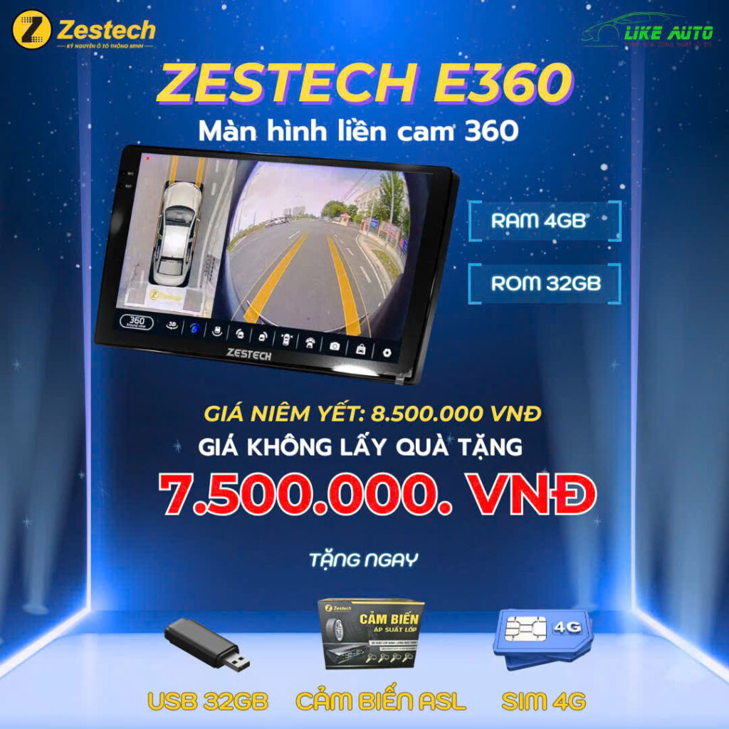 Màn hình Zestech E360 Báo Giá Mới Nhất Siêu Khuyến Mãi - Màn Hình ...